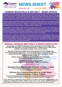 CWD News-sheet Autumn 2020 – Park Green Surgery